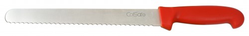 Colsafe serrated counter knifes various sizes and colours