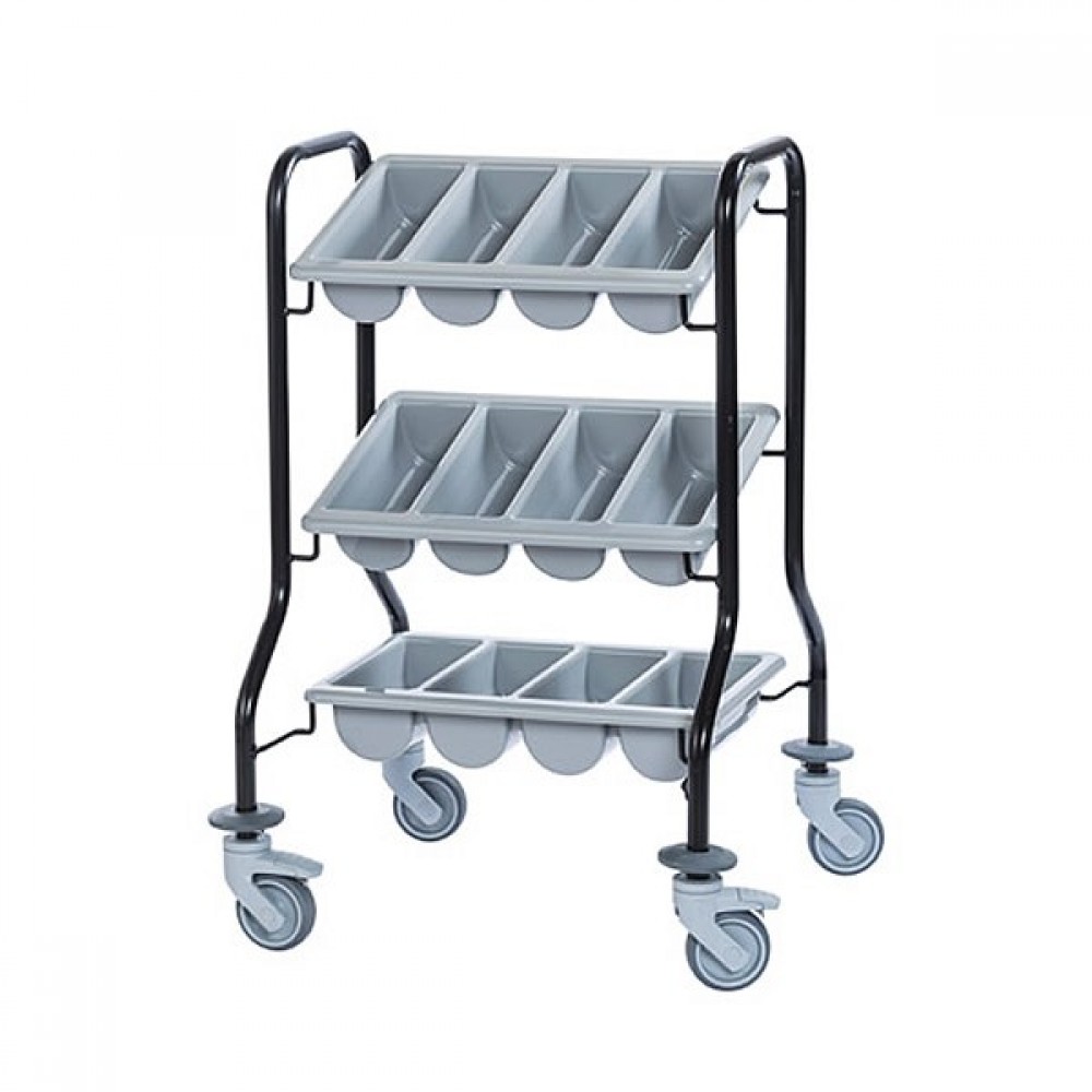 Cutlery Trolley Epoxy Coated